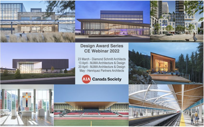 Design Award Series - Webinar 3: MJMA Architects - AIA Canada Society